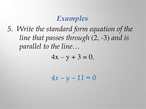 PPT Warm Up Write The Standard Form Equation Of PowerPoint Presentation ID 8864173