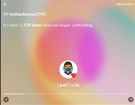Roshan Kumar On Linkedin Codingjourney Leetcoderewind Techskills