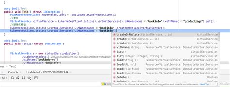 github llarao istio client java by extending the crd resources of