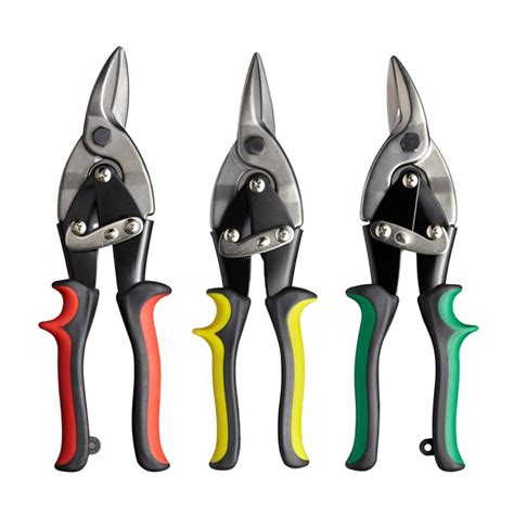3pc Aviation Tin Snips Set Chrome Vanadium Steel Tin Cutting Shears Include Left Artofit