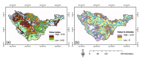 bioclimatic variable from the results of data processing grouping a