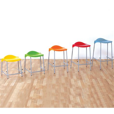 Wsm Ergonomic 4 Leg School Stools From Our Classroom Lab Stools Range