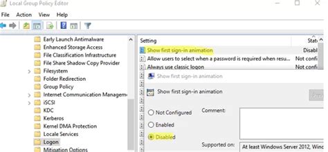 Disable First User Sign In Animation In Windows 10 And 11 Windows Os Hub
