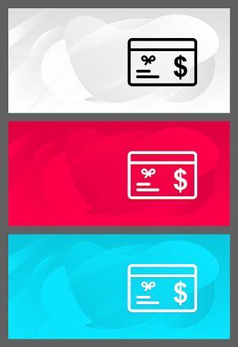 기프트 카드 달러 기호 아이콘 유행 현대 플랫 디자인 추상 배너 세트 일러스트 검은색에 대한 스톡 벡터 아트 및 기타 이미지 검은색 공휴일 구매 Istock