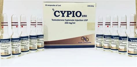Cypio Testosterone Cypionate Injection 250mg Ml At Best Price In Mumbai