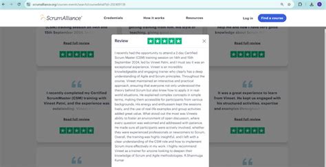 Csm Certifiedscrummaster Scrumtraining Agile Vineetpatni Learningjourney Scrummaster