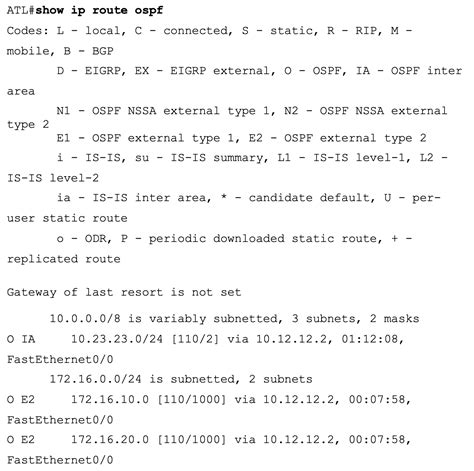 OSPF Advanced Concepts Part