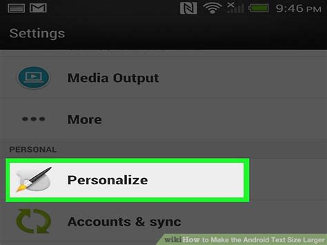 3 Ways To Make The Android Text Size Larger WikiHow Tech