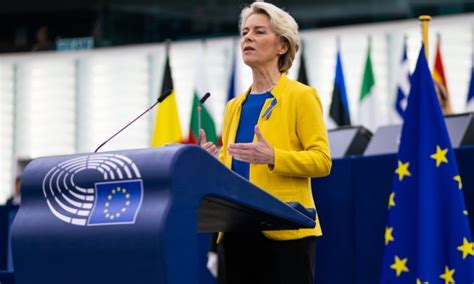 Фон дер Лајен Иднината на Украина Западен Балкан Молдавија е во ЕУ