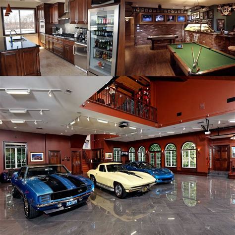 Man Cave Garage Luxury Garage Garage Design Cool Garages
