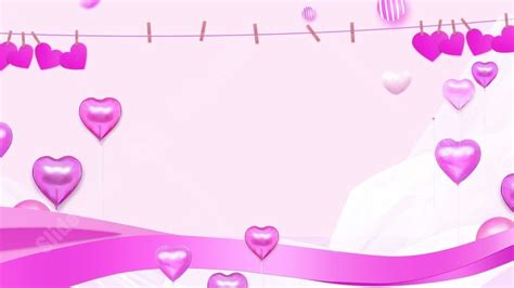 免費紫紅色女孩情人節男孩卡通ppt背景下載 Slidesdocs