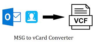 How To Export MSG File To VCF Format In Bulk