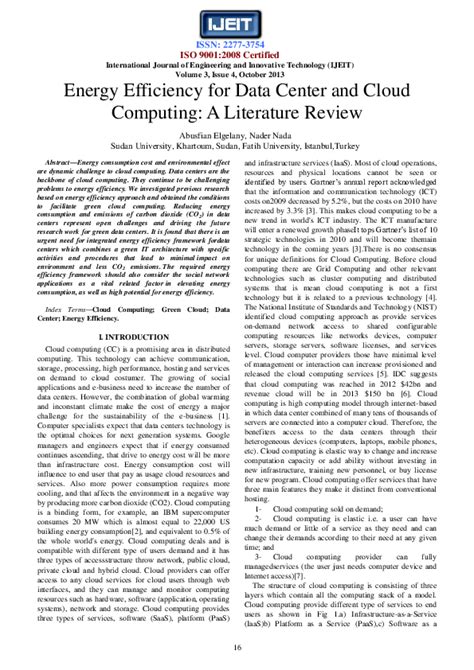 pdf energy efficiency for data center and cloud computing a