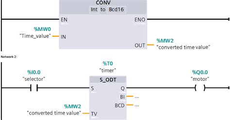 Set The S5 Timer Value By A Memory Word