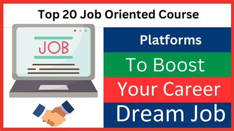 the ultimate guide to the top 20 job oriented course platforms for career growth sarkari job