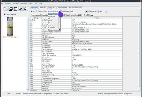 exiftool by phil harvey is an open source cross platform tool for
