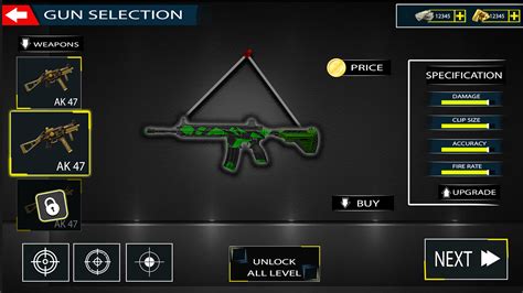 SNIPER GAME UI Behance