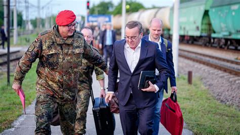 До Києва приїхав міністр оборони Німеччини Пісторіус