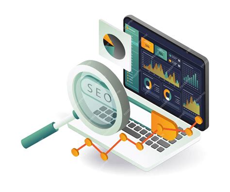 Premium Vector Seo Optimization Analysis For Online Sales Business