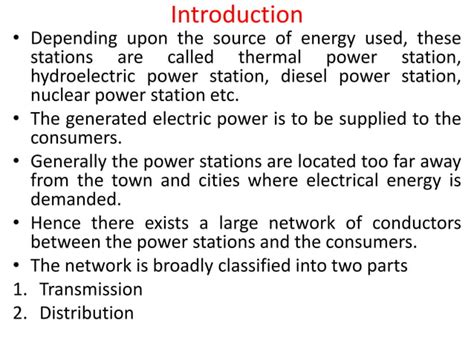 transmission and distribution line parameters pptx computer networking computing