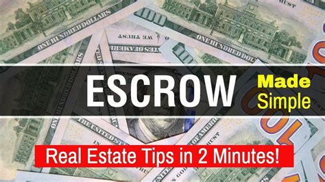 What Is Escrow In Real Estate