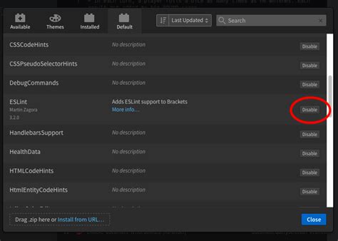Javascript Consolelog Error In Brackets Stack Overflow