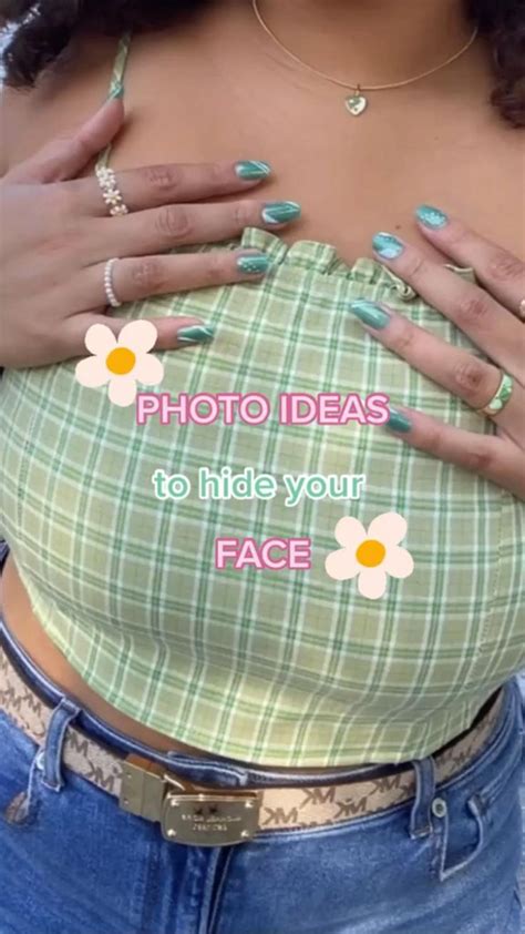 Photo Ideas To Hide Your Face Pinterest
