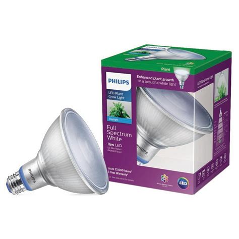 Philips Led Plant Grow Light Par38 E27 16w Bulb Daylight 5000k Shopee