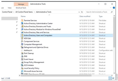 Enable Active Directory Users And Computers Jeswear
