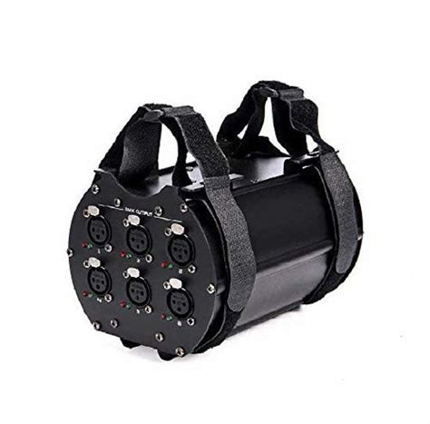 4 Way Isolated DMX Splitter Amplifier Distributor With 54 OFF