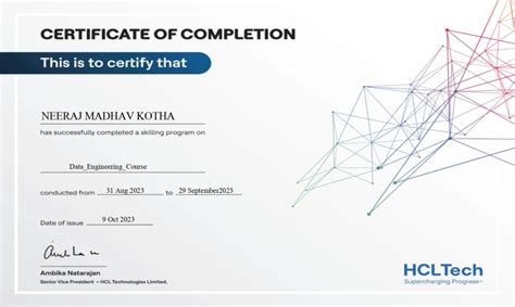 neeraj madhav kotha on linkedin dataengineer hcltech dataanalysis