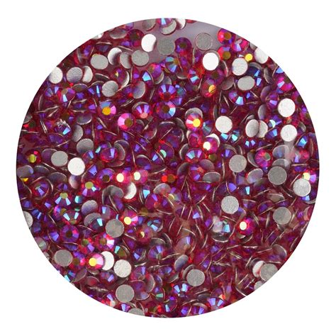 Rhinestone Ab Iridescent Ruby Red 1400 Non Hot Fix Stones Ss10
