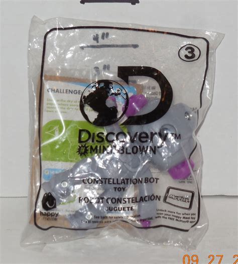 2020 Mcdonalds Happy Meal Toy Discovery Mindblown 3 Constellation Bot