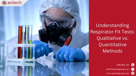 Understanding Respirator Fit Tests Qualitative Vs Quantitative Methods