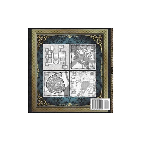 Silent Wave Press Diverse Collection Of 80 Fantasy Maps For Tabletop India Ubuy