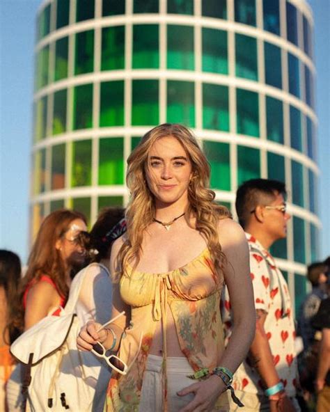 Golfer Grace Charis In Bodysuit Teases A Busty Display At Coachella