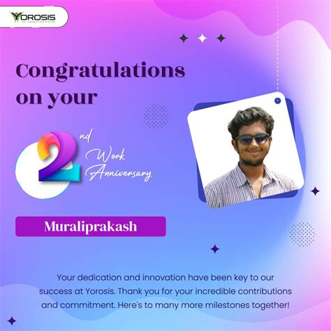 Yorosis Technologies Inc On Linkedin Yorosis Workanniversary Employeemilestones Yorosisteam