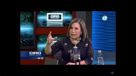 En Vivo Ciro Gómez Leyva en Por la Mañana Rosario Robles!!! - YouTube