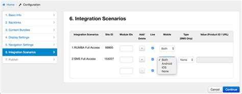 Integration Scenarios