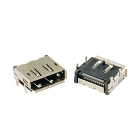 Buy Wholesale Taiwan Displayport Socket Smd Type Rohs Directive Compliant Displayport Socket