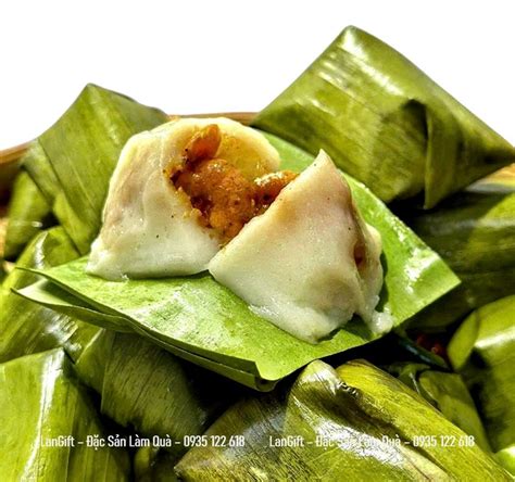 Bánh ít Nhân Tôm Thịt Mặn Làm Quà Tại Đà Nẵng Đặc Sản Làm Quà