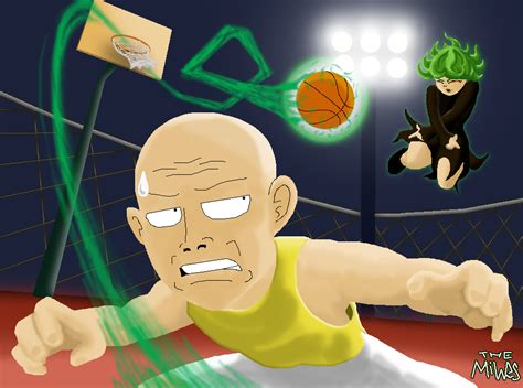 Saitama Playing Basket With Tatsumaki By Themiwes On Newgrounds