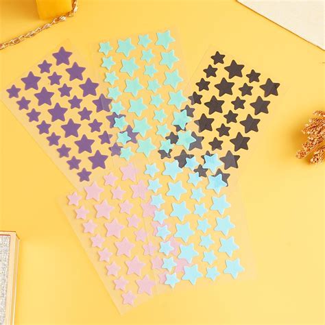 28pcs Waterproof Acne Patch Invisible Colorful Pimple Stickers Black