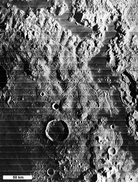 Lunar Landscape Shaped By Tectonic Volcanic And Impact Processes Download Scientific Diagram