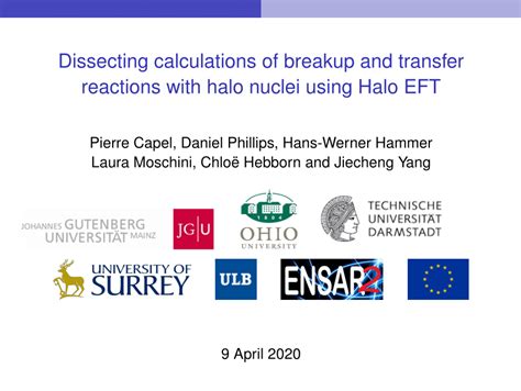Pdf Dissecting Calculations Of Breakup And Transfer Reactions With Halo Nuclei Using Halo Eft