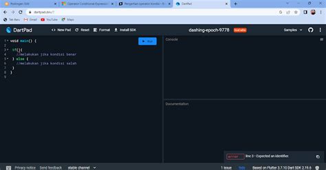Belajar Flutter Conditional Expression