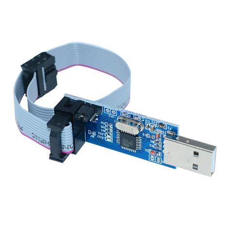 10 Pin Convertir A 6 Pin Adaptador Board USBASP USBISP AVR Programador USB STK500 EBay