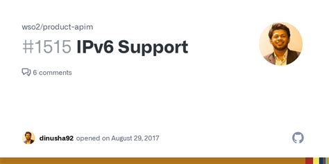Ipv6 Support · Issue 1515 · Wso2product Apim · Github