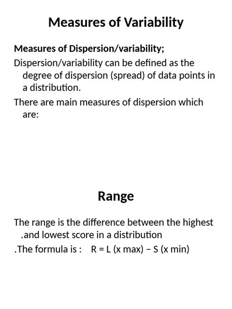 Variance And St Deviation Pdf Standard Deviation Outlier