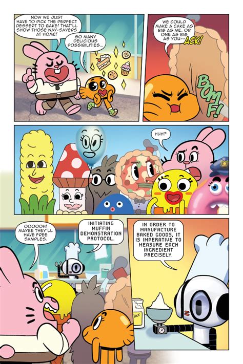 The Amazing World Of Gumball Vol 3 Recipe For Disaster Fresh Comics